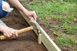 Easy DIY Walkway with Gravel - Checking In With Chelsea
