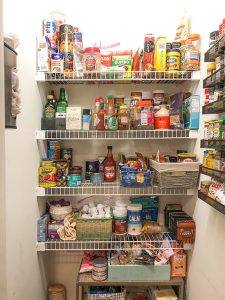 Wire Shelf Pantry Makeover - Checking In With Chelsea